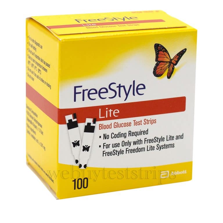 FreeStyle Lite 100 Count - Retail - We Buy Test Strips