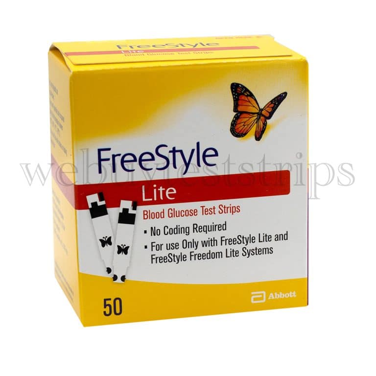 FreeStyle Lite 50 Count - Retail - We Buy Test Strips