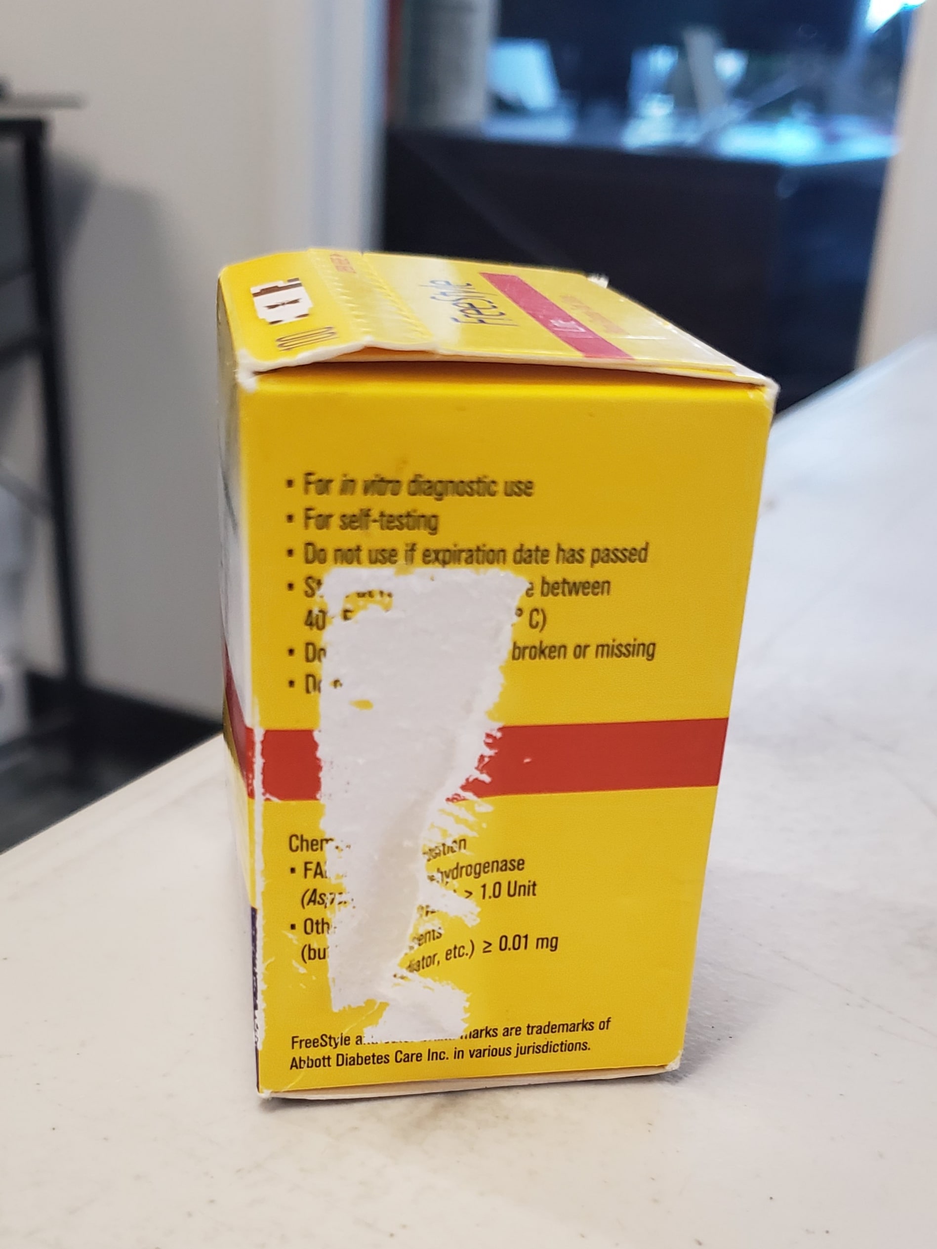 Damaged Product Terms - We Buy Test Strips